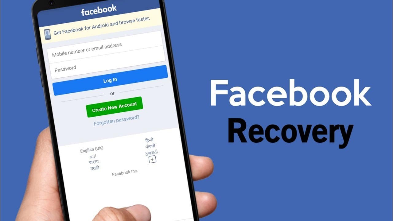 FaceBook Recovery services » Pcguide.lk
