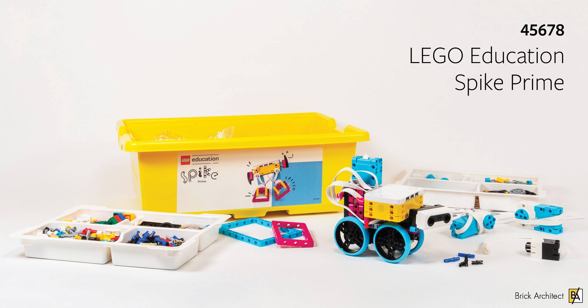 දරුවන්ටම නිම කර ඇති LEGO SPIKE රොබෝ තැනුම් කට්ටලය » Pcguide.lk